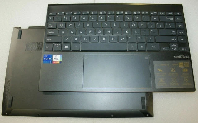 GENUINE ASUS ZENBOOK UX325E / UX325EA Palmrest w/ Keyboard + Bottom ...