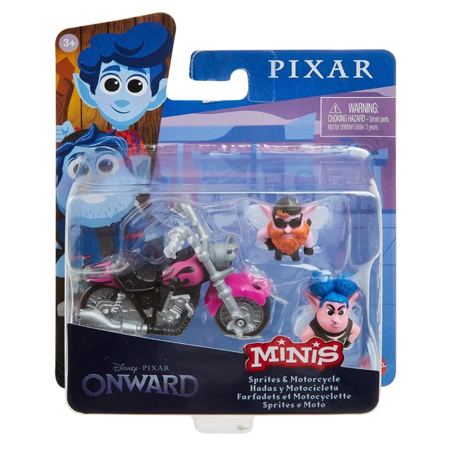 DISNEY / PIXAR Onward Minis Sprites & Motorcycle Figure 2-Pack £10.62 ...