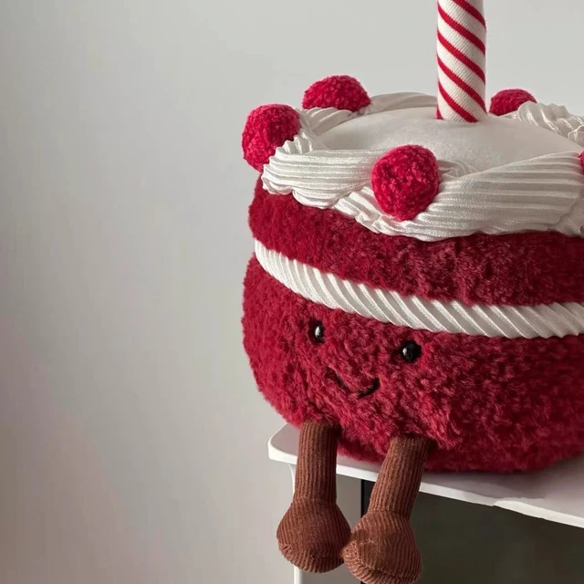 RARE* JELLYCAT AMUSABLES Birthday Cake - Brand New With Tags w/Dust Bag ...