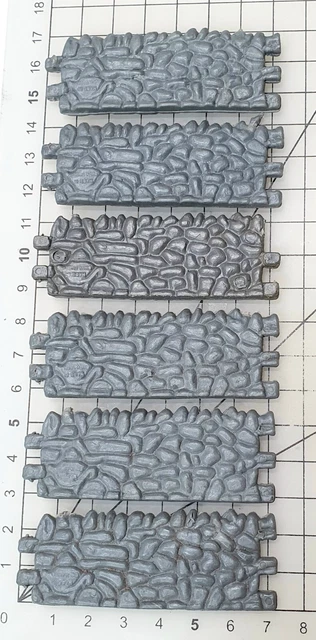 VINTAGE BRITAINS HONG Kong Farm Models Dry Stone Wall Sections £7.99 ...