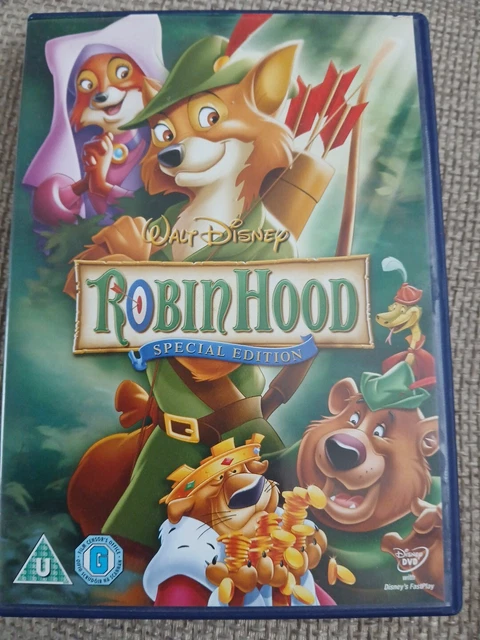 WALT DISNEY CLASSIC SPECIAL EDITION - Robin Hood OVAL 21 DVD EXCELLENT ...