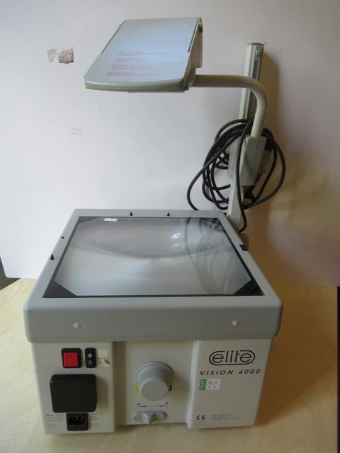 ELITE VISION 4000 Overhead Projector OHP Fully Working £16.50 - PicClick UK