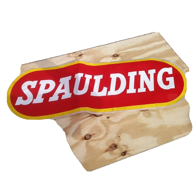 ORIGINAL VINTAGE SPAULDING Bread or Tennis Sticker Decal Sign £14.18 ...