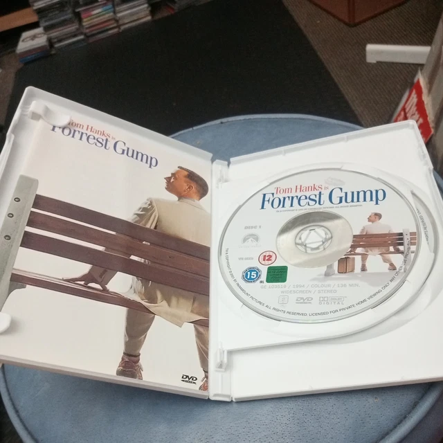FORREST GUMP (DVD, 2001) (German\Czech) £2.50 - PicClick UK