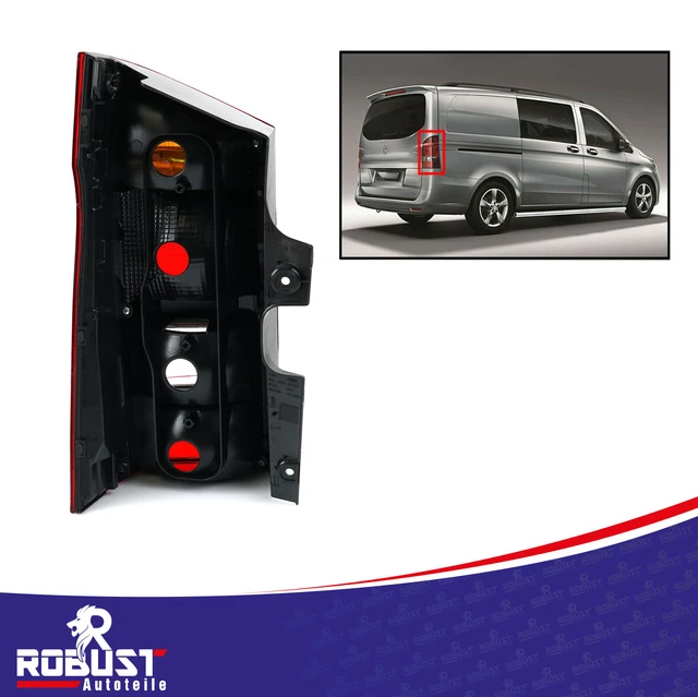 RÜCKLEUCHTE HECKLEUCHTE RECHTS Für Mercedes-Benz V-Klasse W447 Vito ...