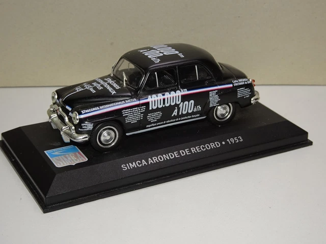 SIMCA ARONDE DE record 1953 Serie SIMCA Altaya IXO EUR 7,99 - PicClick FR