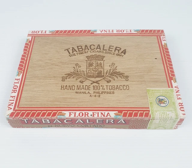 VINTAGE TABACALERA WOODEN CIGAR Empty Box Collectable $29.95 - PicClick AU