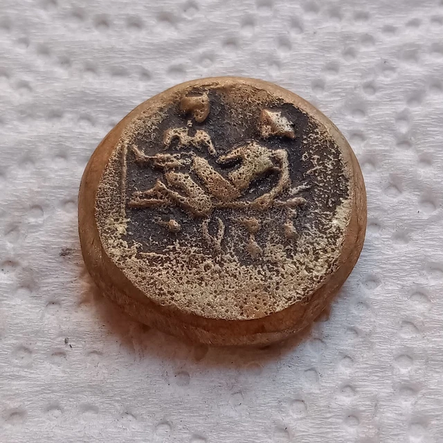 RARE ANCIENT GREECE Greek King And Queen Ar Stater Bronze Coin (450Bc ...