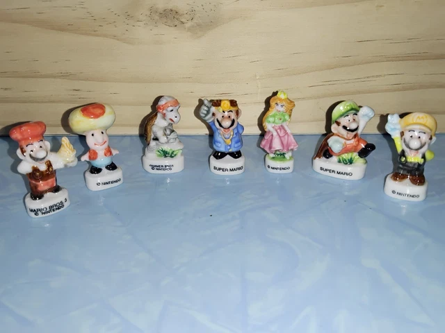 &SUPER MARIO 94& Serie Complete Feves Porcelaines Brillantes 1994 EUR ...