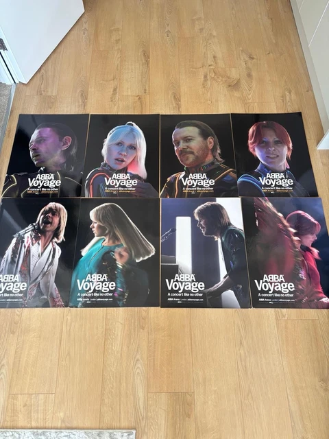 ABBA VOYAGE POSTER Bundle* Old And New Realeases *Anniversary Edition £ ...