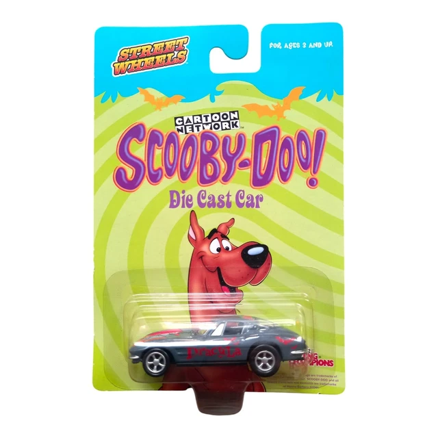 RACING CHAMPIONS SCOOBY-DOO Cartoon Network 'Dracula' Die-cast Corvette ...