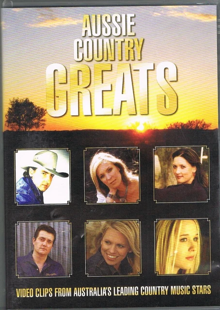 AUSSIE COUNTRY GREATS DVD - Gina Jeffreys - Jim Haynes - Beccy Col ...