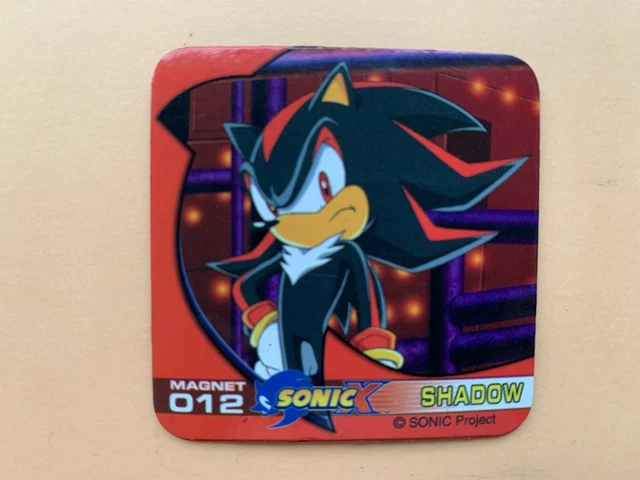SONIC X MAGNETS 012 SONIC PROJECT Character SHADOW Magnet Collection ...