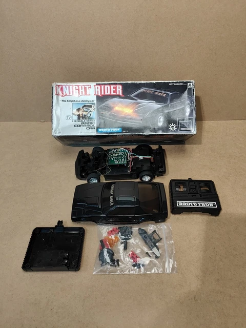 1982 VINTAGE MATSUSHIRO Knight Rider Kitt RC Car Radio-Tron Spares ...