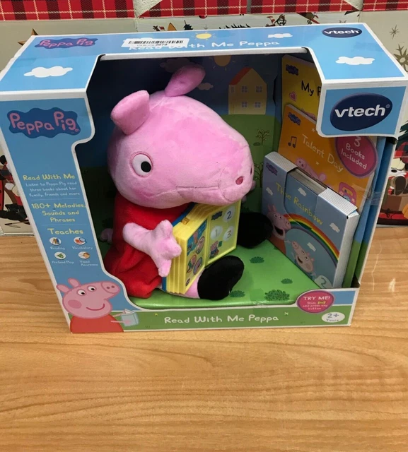 VTECH PEPPA PIG: Read With Me Peppa | Interactive & Educational Read ...