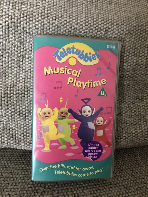 TELETUBBIES MUSICAL PLAYTIME VHS, 1999 VGC BBC Video Retro Kids Show ...