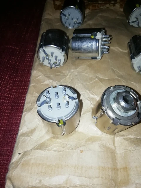 MULLARD ADJUSTABLE POT Core - vinkors, 9 available type La2307 87 turns ...