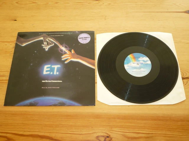 E.T. THE EXTRA TERRESTRIAL VINYLE BANDE ORIGINALE ALBUM LP RECORD 1982 ...