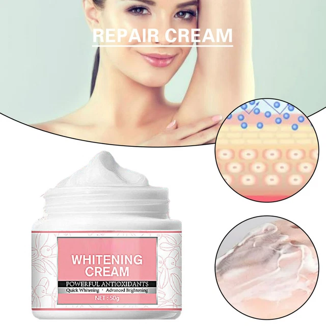 BODY WHITENING CREAM Dark Skin Permanent Bleaching Lightening A/ EUR 4,67 - PicClick FR