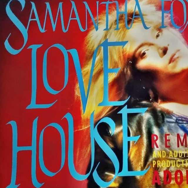 SAMANTHA FOX - Love House (Adonis Remix) 12'' Vinyl Maxi UK EUR 31,99 ...
