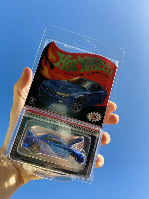 HOT WHEELS SKYLINE R34 GTR RLC Blue £170.00 - PicClick UK