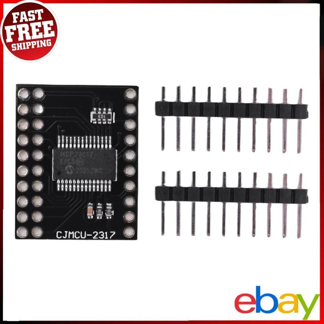 MCP23017 I2C IIC Serial Interface Module 16-Bit Shield Module SPI Bidirectional £8.39 - PicClick UK