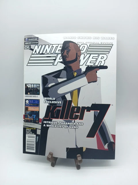 NINTENDO POWER VOLUME 190 April 2005 Killer 7 With Retro Atari Poster ...