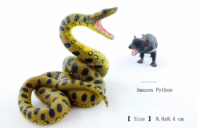 COLLECTA WILDLIFE AMAZON Anaconda Python Cobra Model Toy Decoration $19 ...