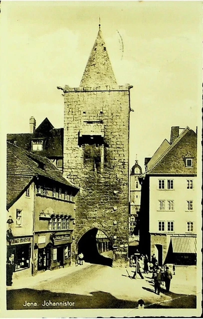 GERMANY 1941 WWII Jena Johannistor Soldiers Fieldpost Nazi Censor Ppc ...