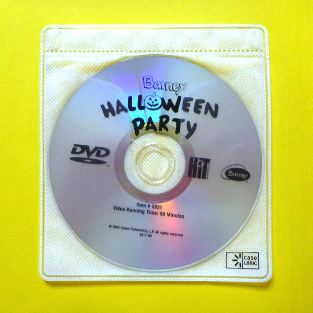 BARNEY HALLOWEEN PARTY DVD Disc ONLY $7.11 - PicClick CA