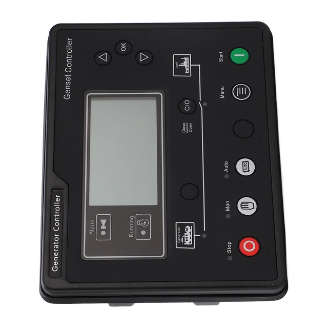 LCD DISPLAY DIESEL Generator Controller Automatic-Start Genset ...