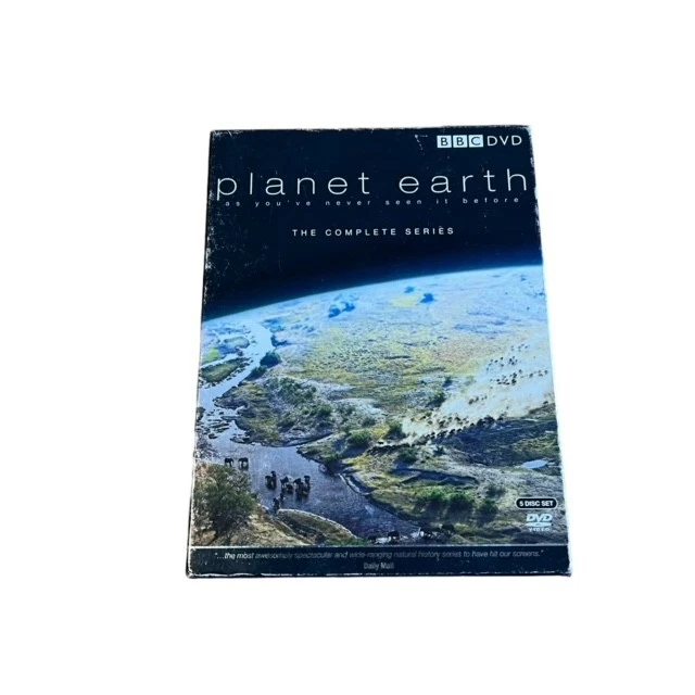 PLANET EARTH THE Complete Series DVD 5 Disc Set David Attenborough ...