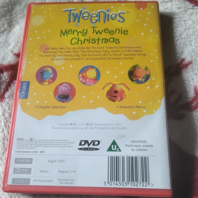 CBEEBIES TWEENIES:MERRY TWEENIE Christmas DVD CBeebies Classic Like New ...