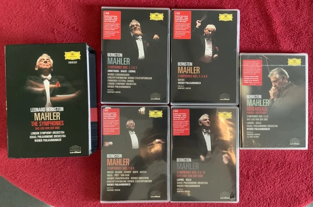 DEUTSCHE GRAMMOPHON - LEONARD BERNSTEIN MAHLER THE SYMPHONIES 9 DVD BOXSET £31.92 - PicClick UK