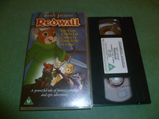 BRIAN JACQUES' REDWALL (VHS, 2000) £9.99 - PicClick UK