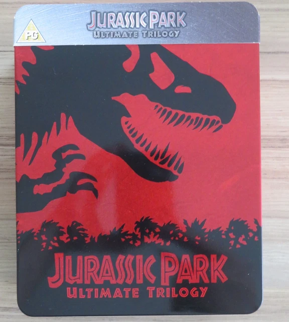 JURASSIC PARK ULTIMATE Edition Red Tin Box Set, Many Many Goodies ...
