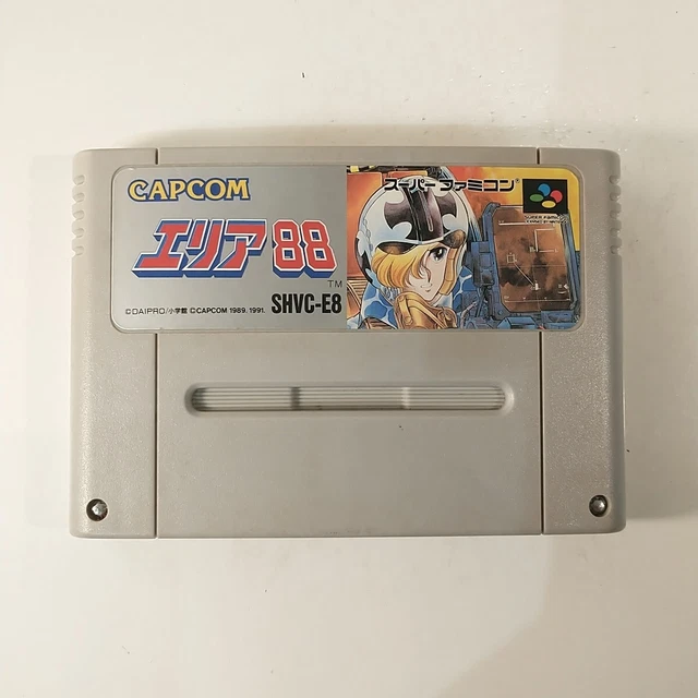 AREA 88 (NINTENDO Super Famicom SNES SFC, 1991) Japan Import EUR 28,98 ...