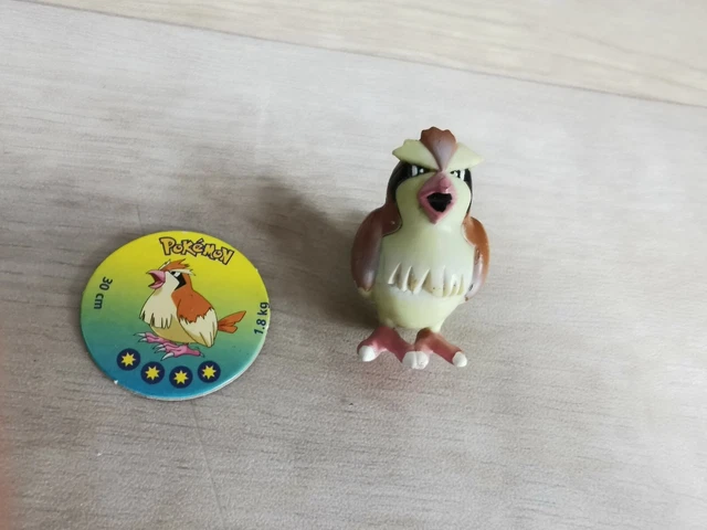 FIGURINE PIDGEY ROUCOOL POKEMON FIGURE TOMY NINTENDO C-G-T-S-J 1998 ...