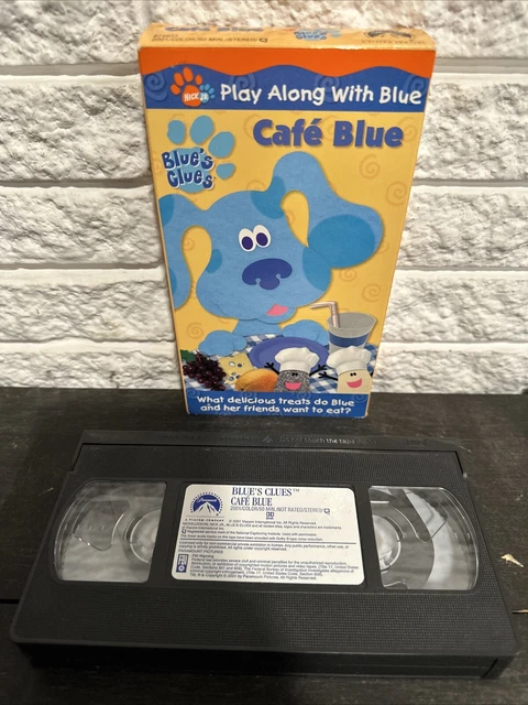 BLUES CLUES - Cafe Blue (VHS, 2001) Excellent Condition £18.66 ...