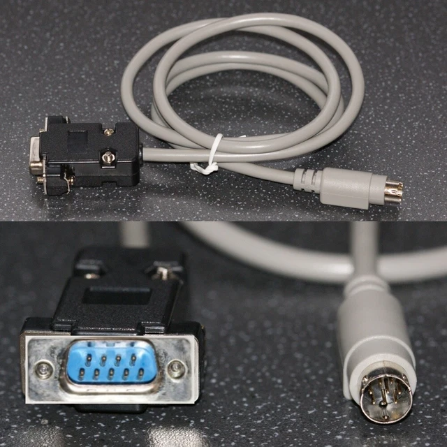 SERIAL RS232 CONTROL cable, for Lego DACTA Interface B to Apple Mac ...