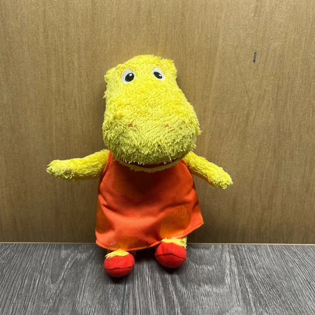 2006 FISHER PRICE Backyardigans Tasha 8" Yellow Hippo Plush Back Yard ...
