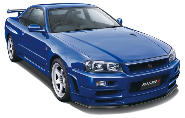 FUJIMI 1/24 SKYLINE GT-R (BNR34) Nismo Parts Model Kit ID-64 EUR 67,22 ...
