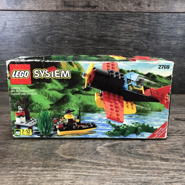 LEGO SYSTEM 2769 Airline Exclusive Set Aircraft and Boat Toy New 1999 ...