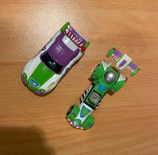 TOY STORY BUZZ Lightyear Cars Disney Tomy Tomica & Wild Racers Dragster ...
