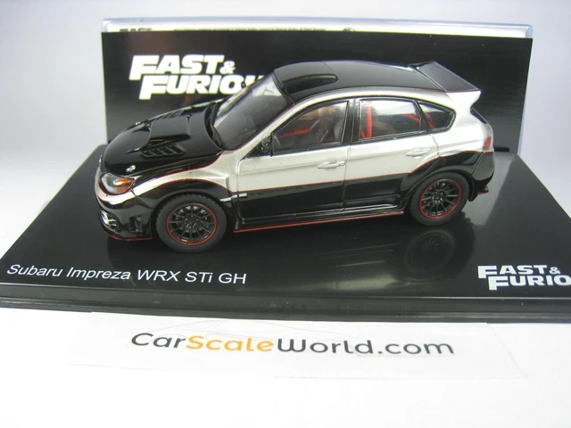 SUBARU IMPREZA WRX Sti Gh Fast And Furious 1/43 Ixo Altaya EUR 26,95 ...