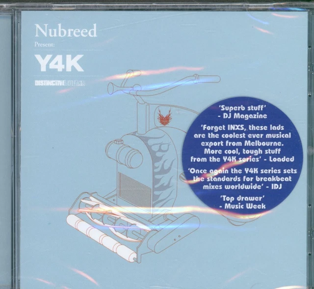 NUBREED Y4K CD Europe Distinctive Breaks 2006 15 Track. Sealed - Has ...