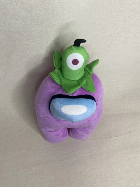 AMONG US SOFT Toy Teddy Bear Stuffed Plush Character Purple Green 12 ...