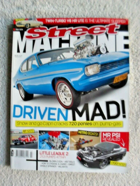 STREET MACHINE MUSCLE Car Ford Capri V6 Holden HR Ute Nitro Magazine ...