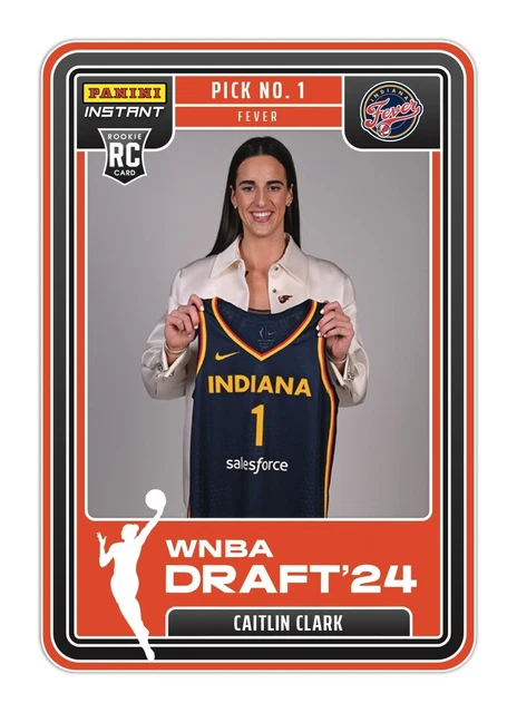 CAITLIN CLARK - 2024 Panini Instant Wnba Draft Night #1 Presale £7.54 ...