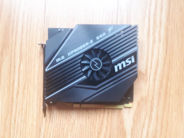 EXPANSION CARD MSI M.2 XPANDER-Z Gen 4S 2x M.2 SSD NVMe PCIe 4.0 $28.98 ...